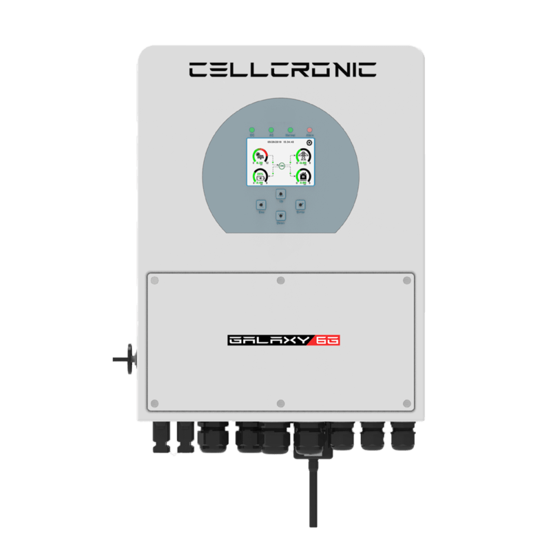 Galaxy 6G EU 5Kw Dual Mppt Hybrid Inverter - Cellcronic Inverter