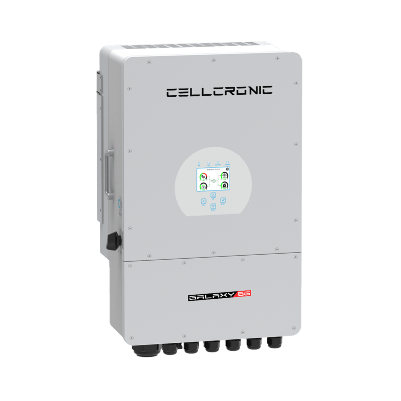 Galaxy 6G EU 8kw Three Phase Dual Mppt Hybrid Inverter - Cellcronic ...
