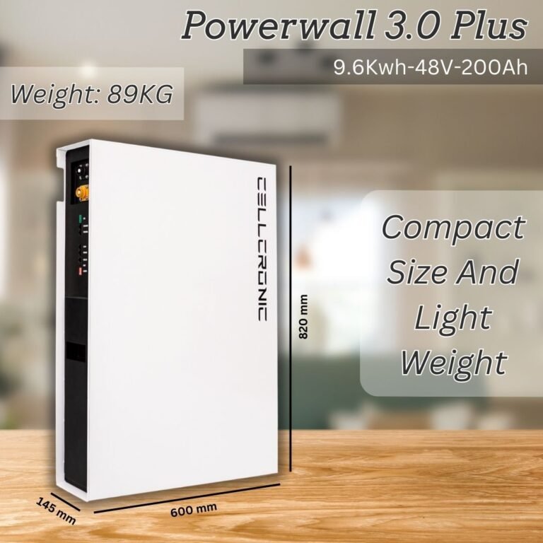 Powerwall 3.0 Plus 9.6Kwh-48V-200Ah - Cellcronic